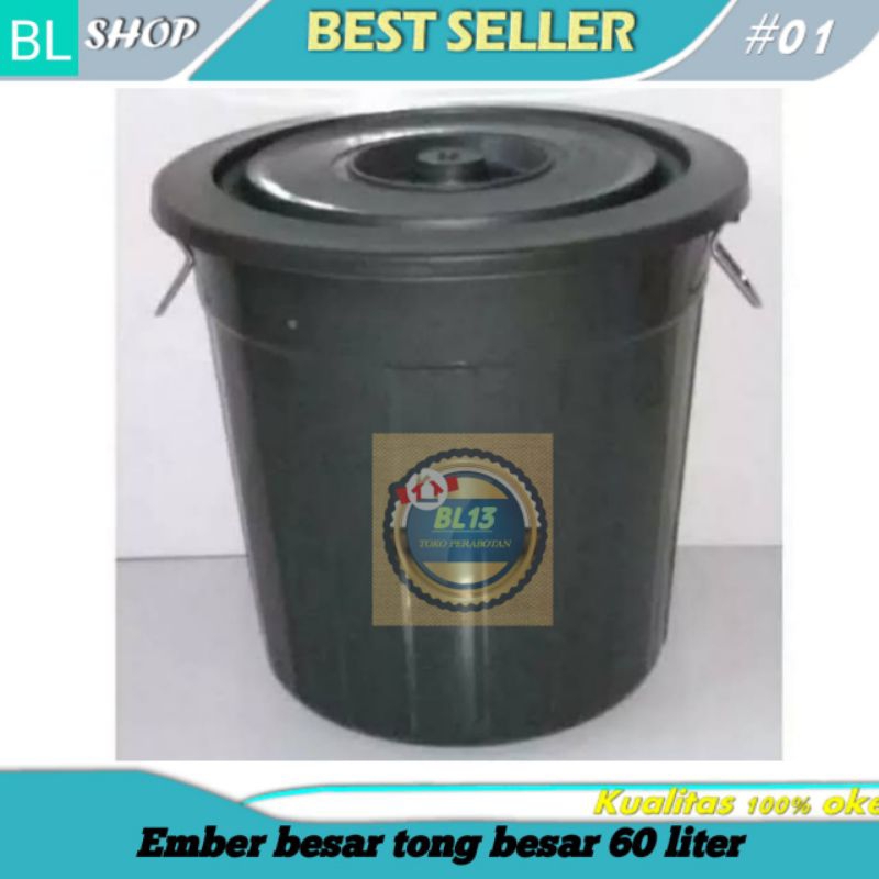 Jual ember besar tutup tong besar ukuran 60 liter | Shopee Indonesia