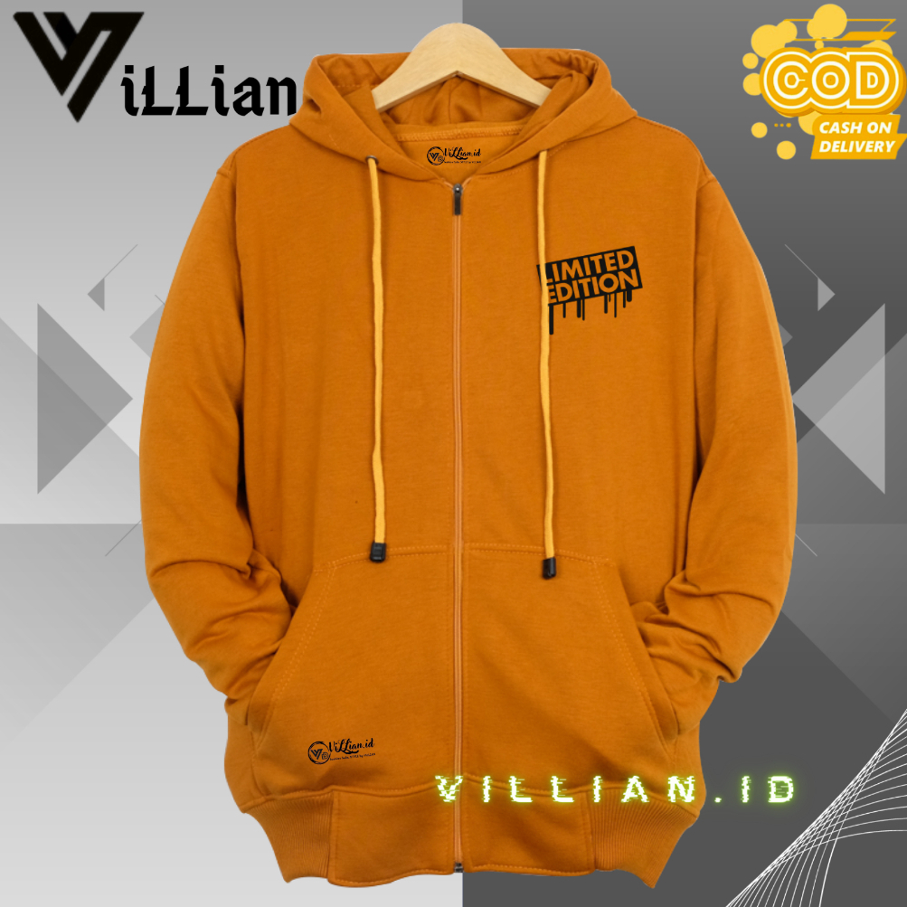 Jual Jaket Hoodie Resleting Polos Pria Wanita Sweater Cowok Cewek ...