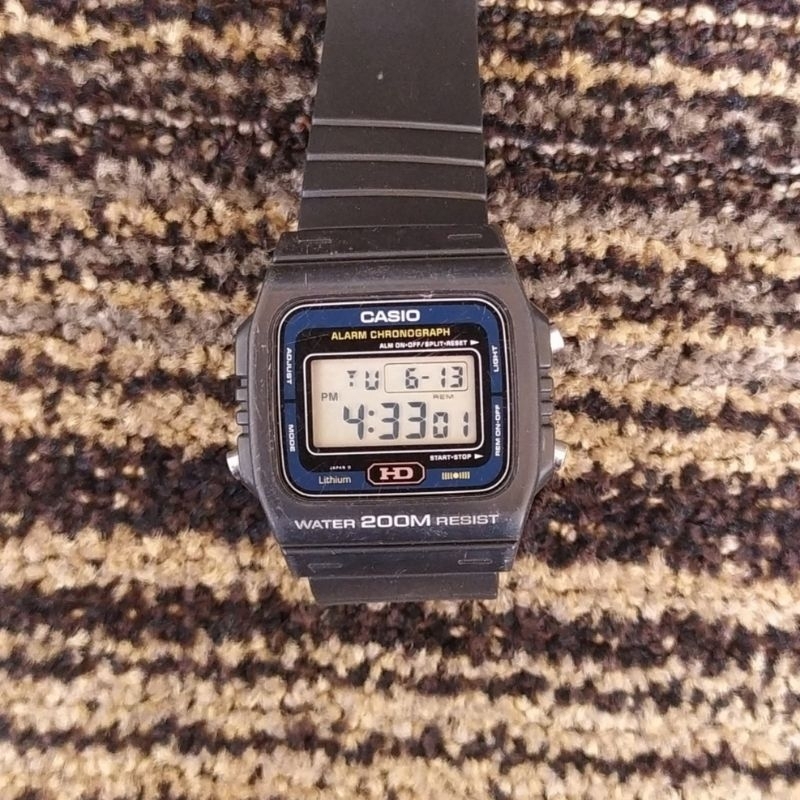 Jual VINTAGE CASIO HD DW - 240 MODULE 690 DIGITAL ALARM CHRONOGRAPH ...