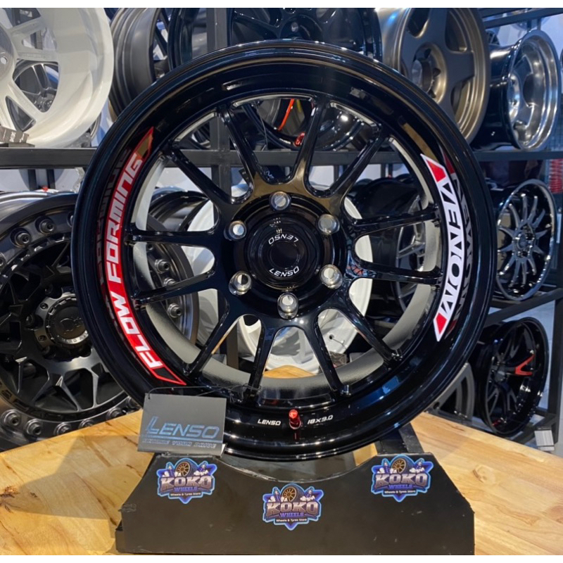 Jual Velg Mobil Lenso Venom 5 R18 untuk Fortuner Pajerosport Hilux Triton | Shopee Indonesia