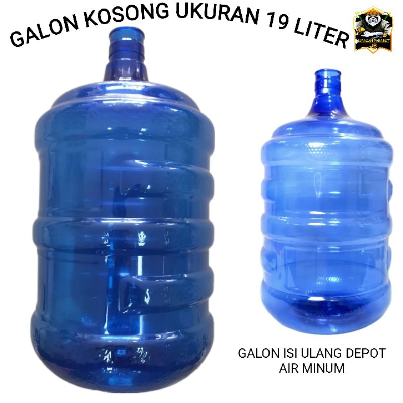 Jual Galon Kosong Ukuran 19 Liter/Galon Air Isi ulang | Shopee Indonesia