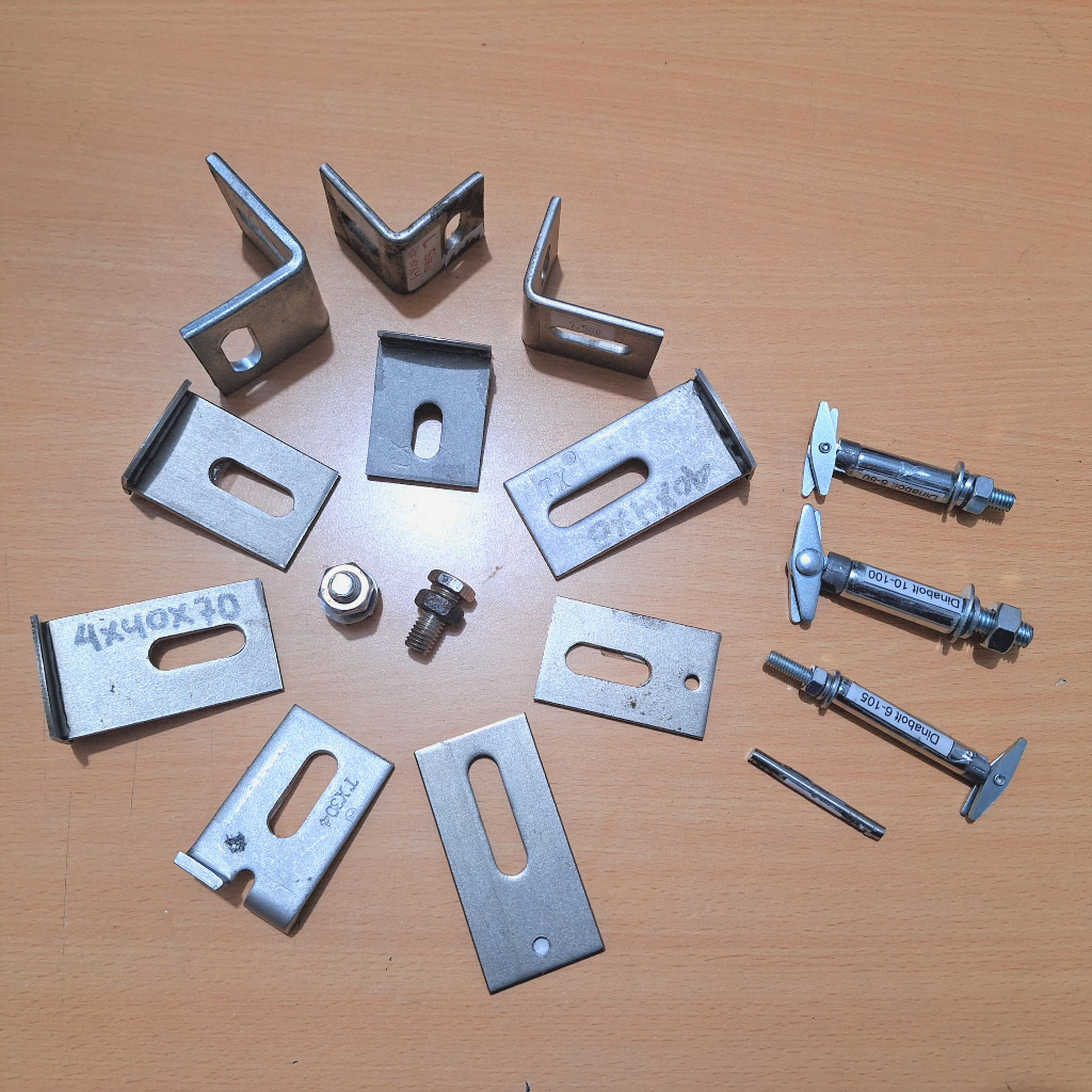 Jual Baut Dinabolt Hebel Bracket Bentuk T Pen dan L Baut Bracket ...