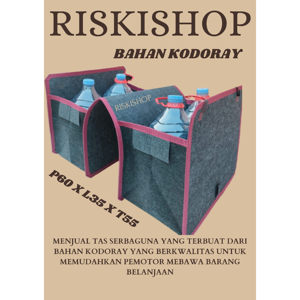 Jual Tas Obrok Motor Jumbo Kuat Dan Tebal | Shopee Indonesia
