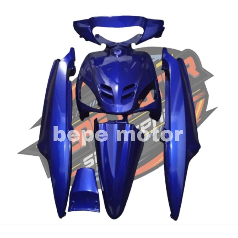 Jual FULL BODI BODY HALUS MOTOR MIO SPORTY MIO LAMA WARNA BIRU TUA ...