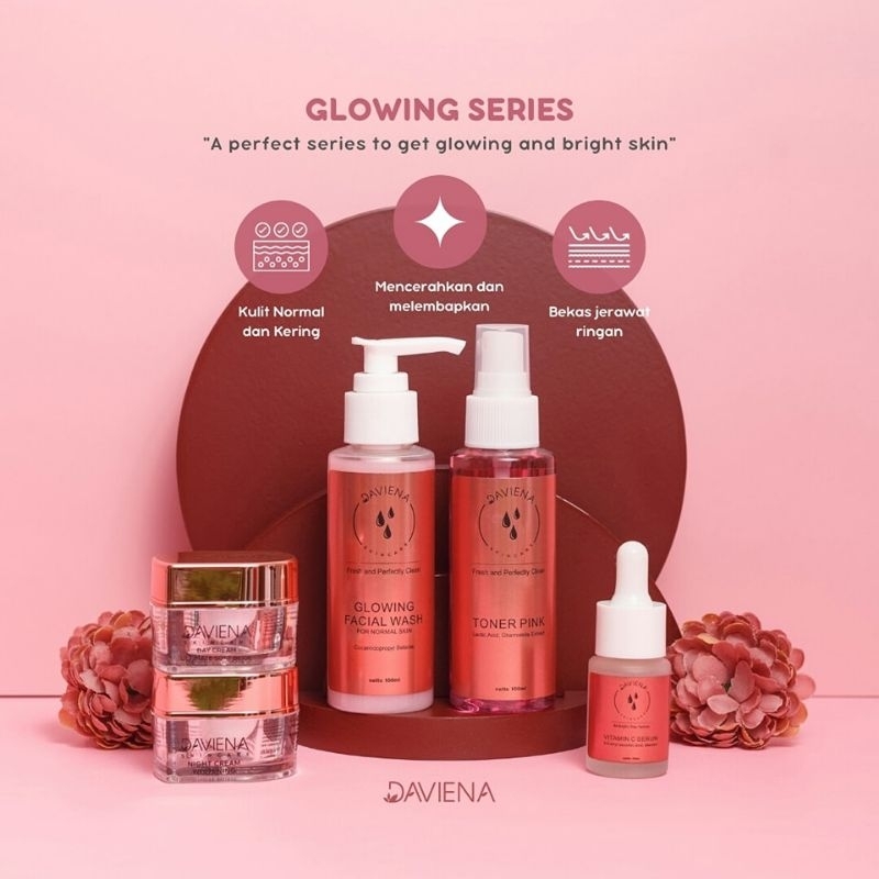 Jual Daviena skincare Glowing series | DAVIENA SKINCARE ORIGINAL ...