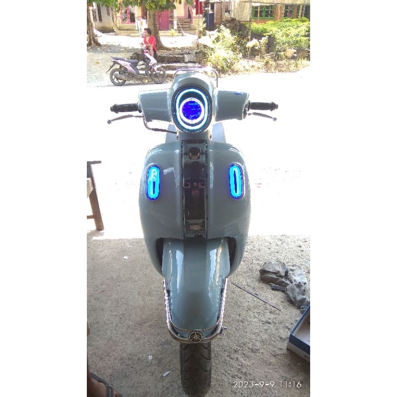 Jual Headlamp Proji Biled fazzio | Shopee Indonesia