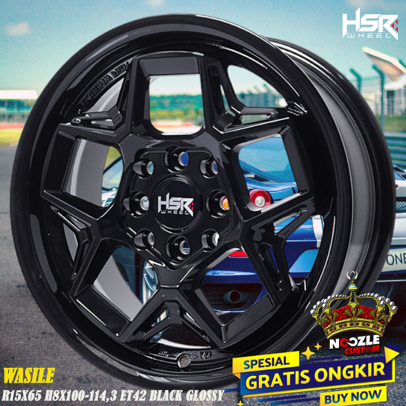 Jual Velg HSR Promo Terbaru Type HSR Wasile Baut 4 Ring 15 Harga ...