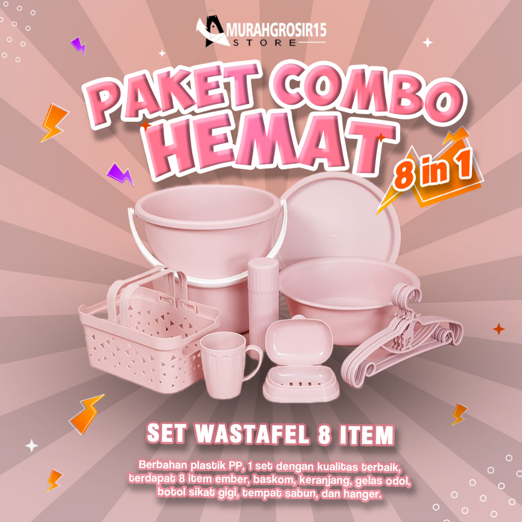 Jual PAKET COMBO HEMAT / EMBER / PAKET HEMAT / BANDLING | Shopee Indonesia