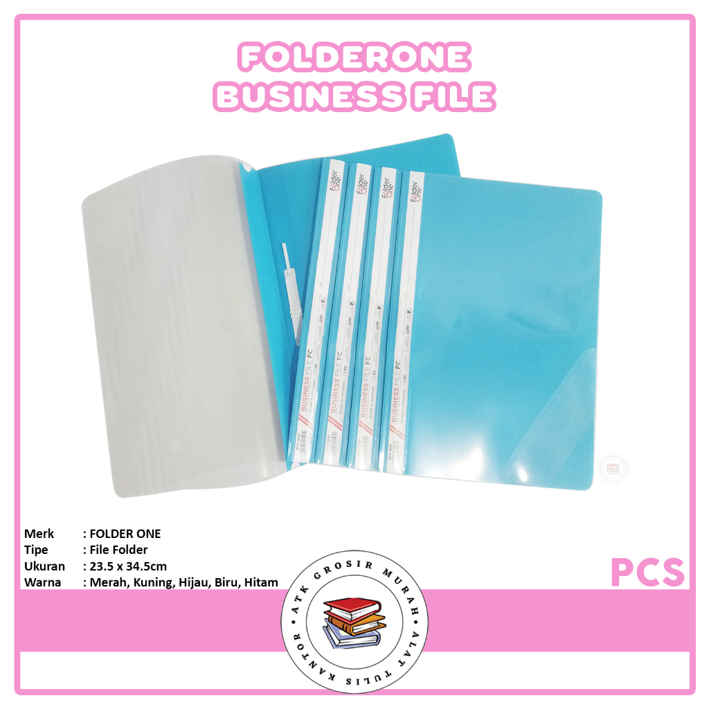 Jual Folder One - Map Business File Ukuran F4 Warna Pcs | Shopee Indonesia
