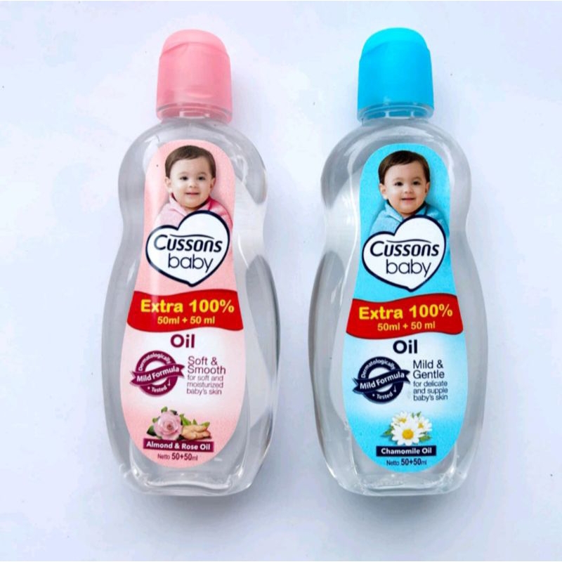 Jual CUSSON BABY OIL 50+50ML (1PCS) | Shopee Indonesia