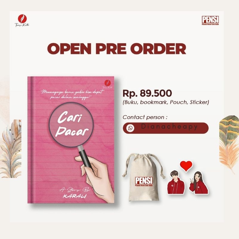Jual Cari Pacar by Karali Novel | Shopee Indonesia