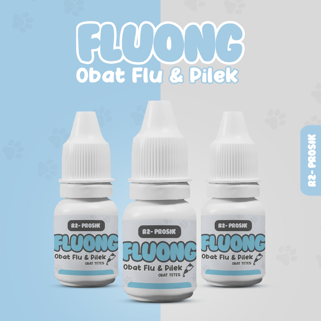 Jual Obat Flu & Pilek Kucing dan Anjing - FLUONG (Anabul sakit, bersin, dll) | Shopee Indonesia