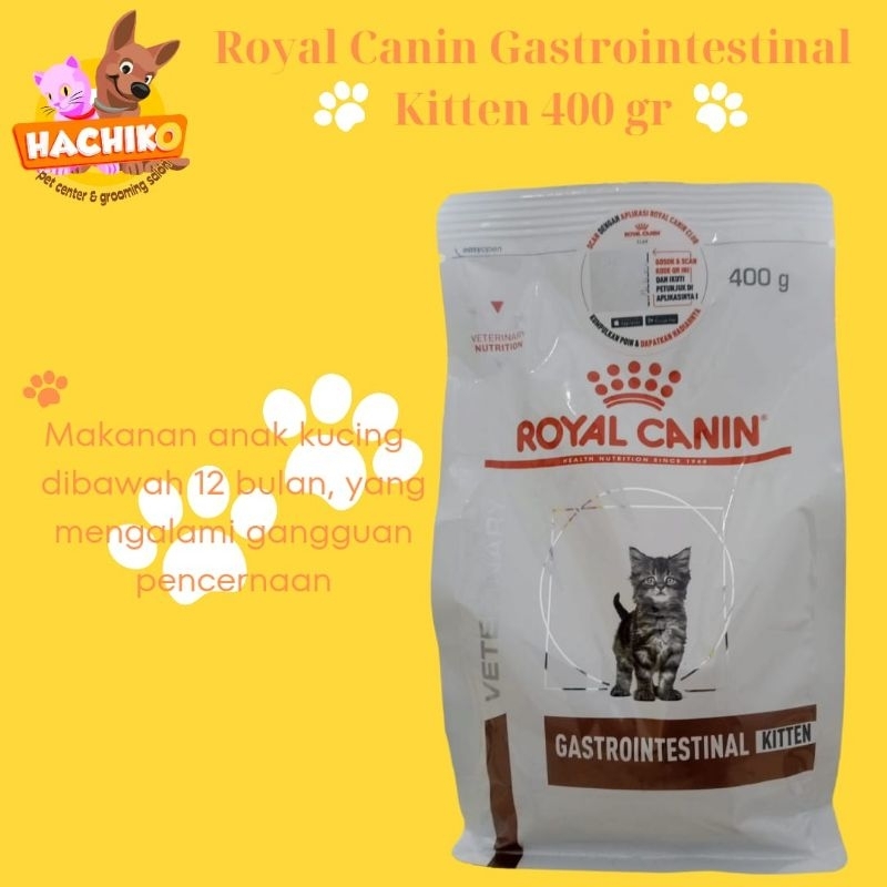 Jual Royal Canin Gastrointestinal Kitten 400gr/Royal Canin Gastro ...