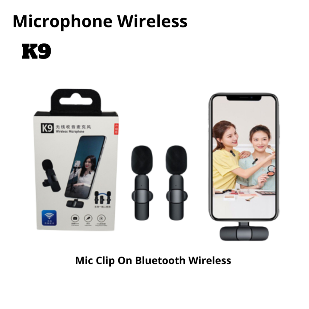 Jual MICROPHONE CLIP ON WIRELESS USB TYPE C UNIVERSAL K9 | Shopee Indonesia