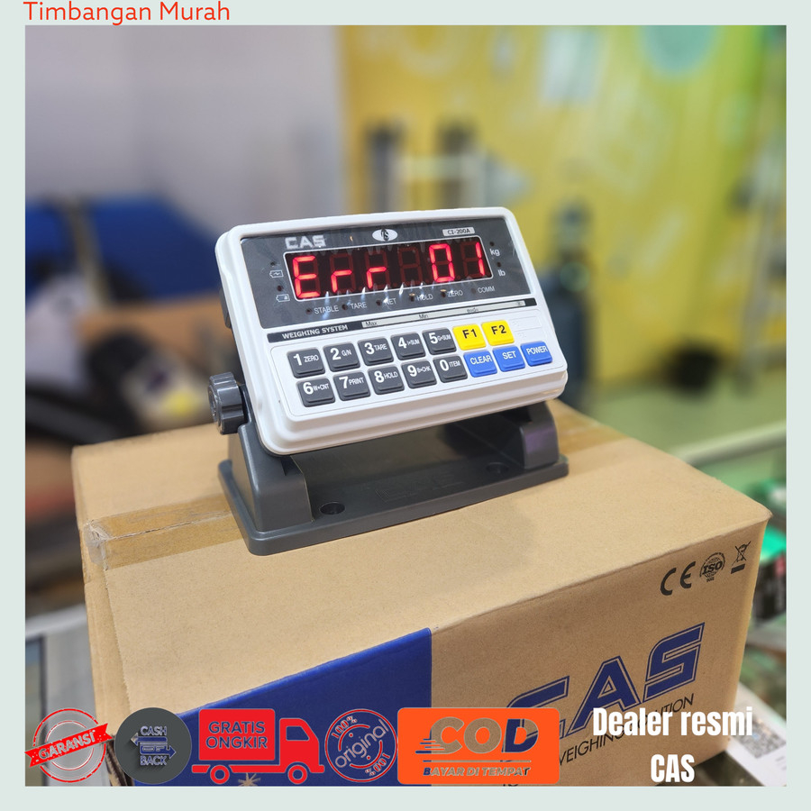 Jual Indicator Timbangan Digital / CAS CI 200A Made in Korea | Shopee ...