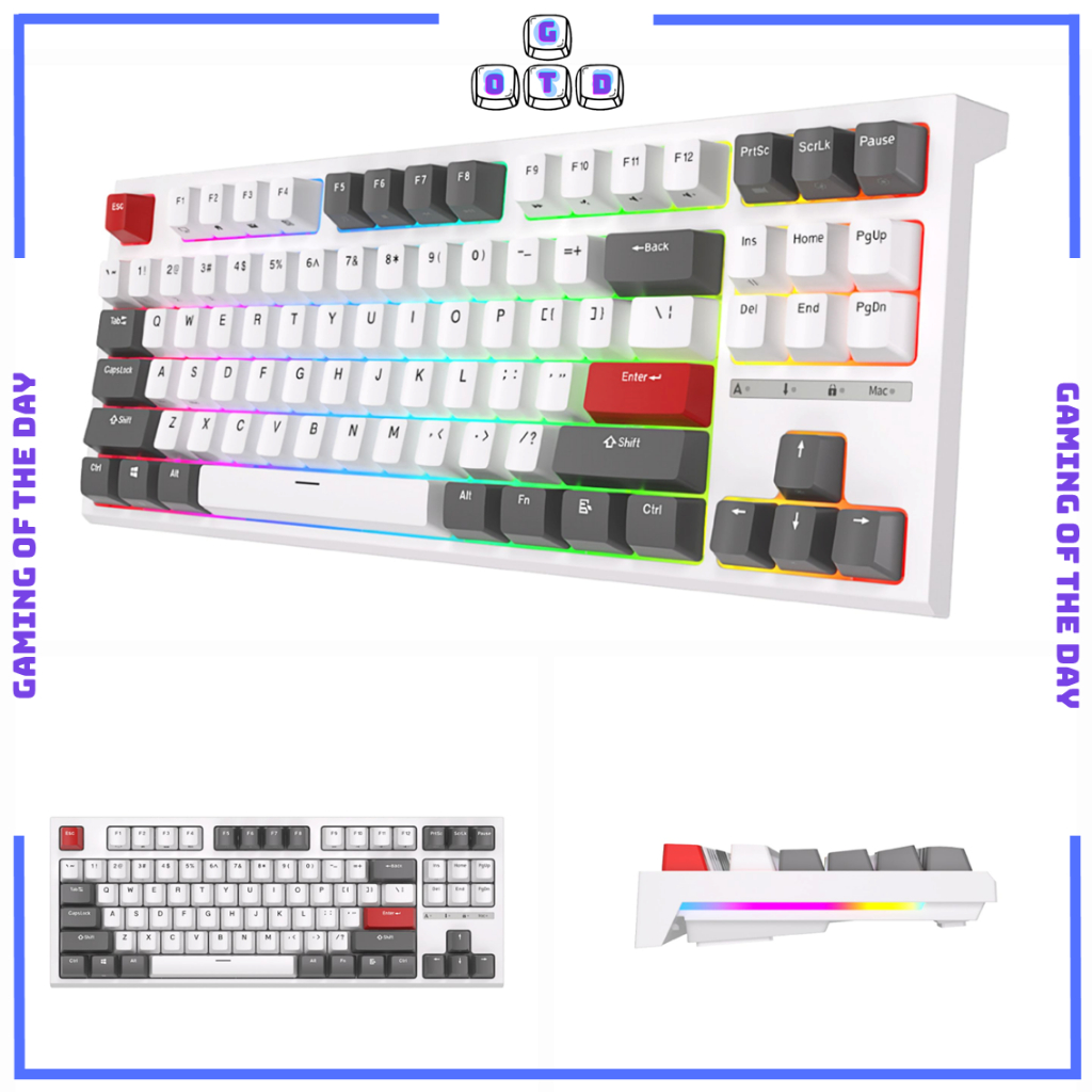 Jual Royal Kludge RK R87 2nd Gen RGB TKL Mechanical Keyboard Hot ...