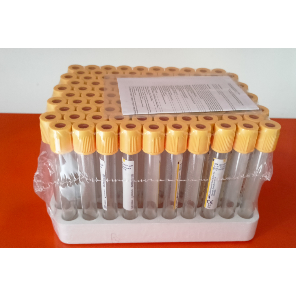 Jual BD Vacutainer, SST II Advance Plus Blood Collection Tube 8,5ml ...