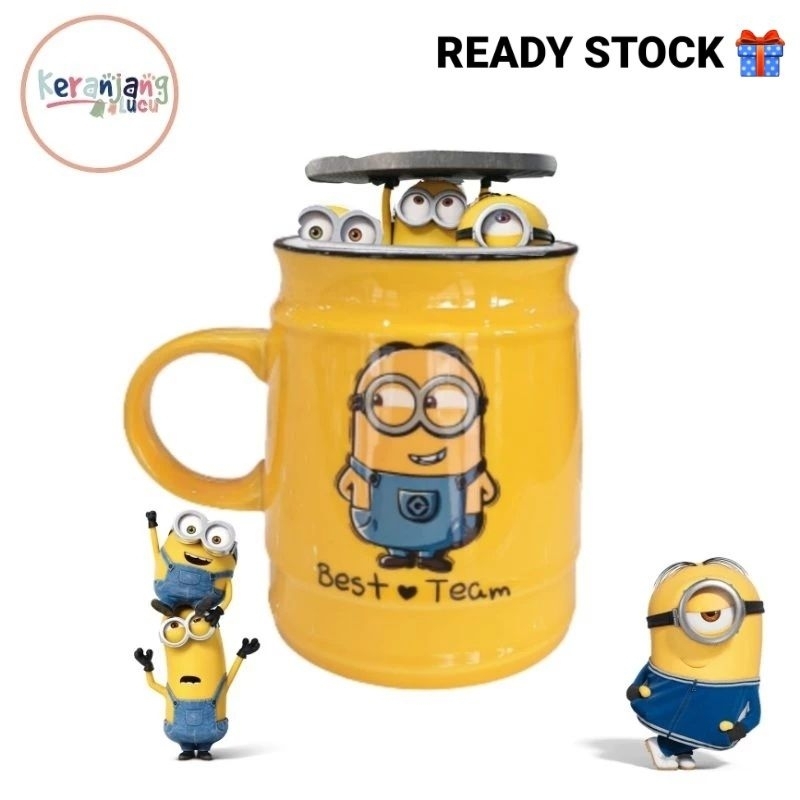 Jual GIFTSET LUCU MINION/ Minion Beer Mug/ Merchandise Minion/Kado ...