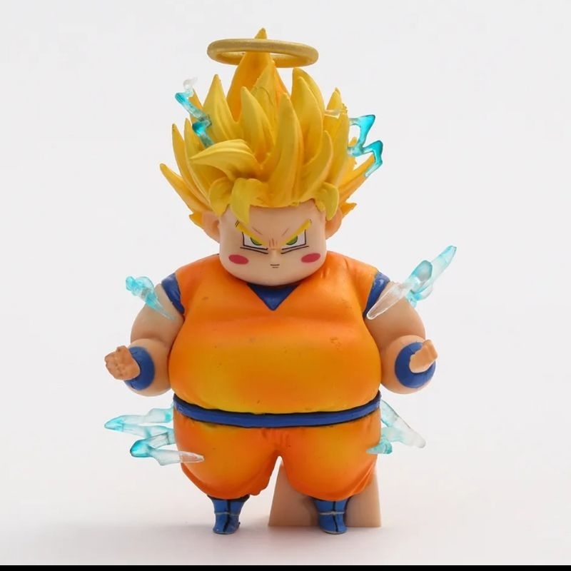 Jual Dragon Ball Fat Son Goku Vegeta Chibi Figure | Shopee Indonesia