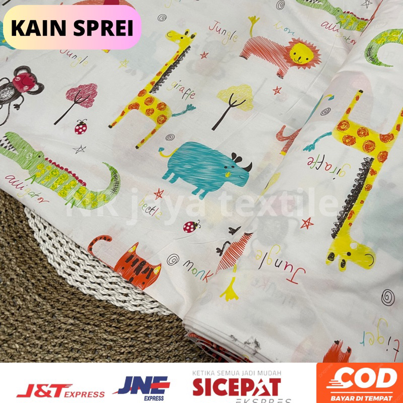 Jual kain sprei katun star meteran | Shopee Indonesia