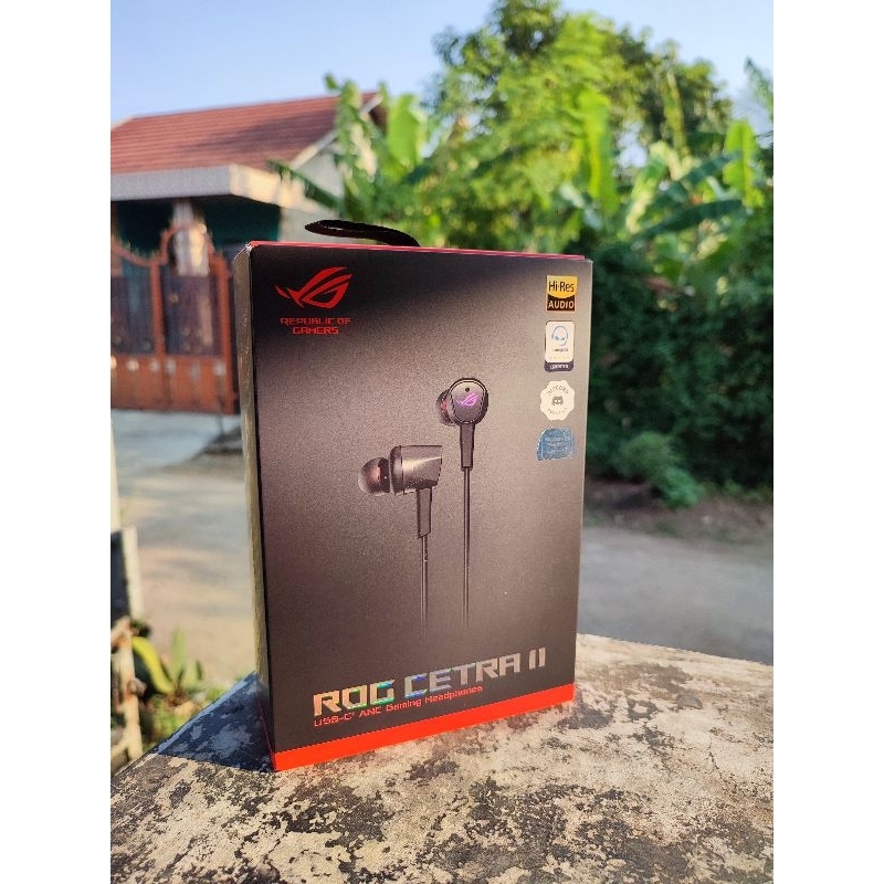 Jual ROG CETRA 2 RGB TYPE C ANC Gaming Earphone (Second) | Shopee Indonesia