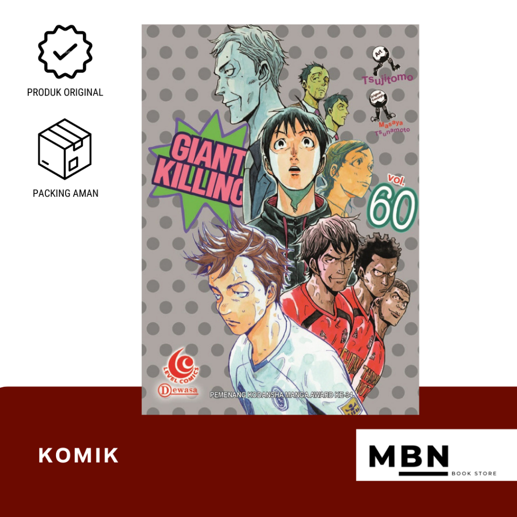 Jual Komik seri GIANT KILLING VOL LENGKAP ori | Shopee Indonesia