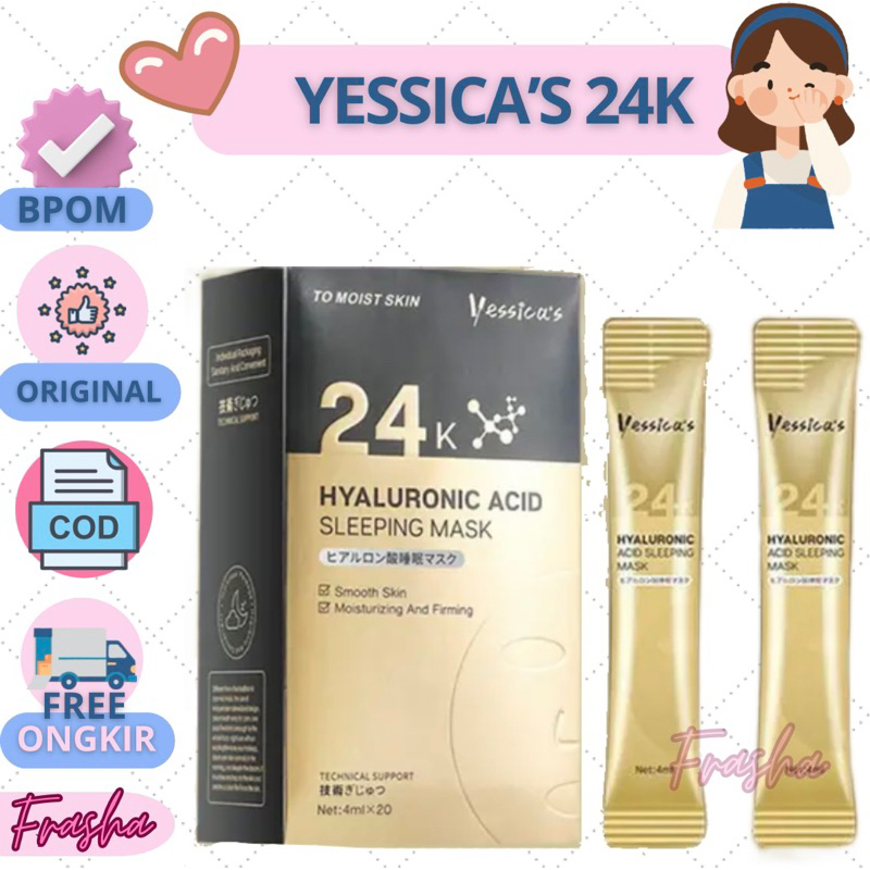 Jual Yessica's 24K Leave-On Sleeping Mask | Shopee Indonesia