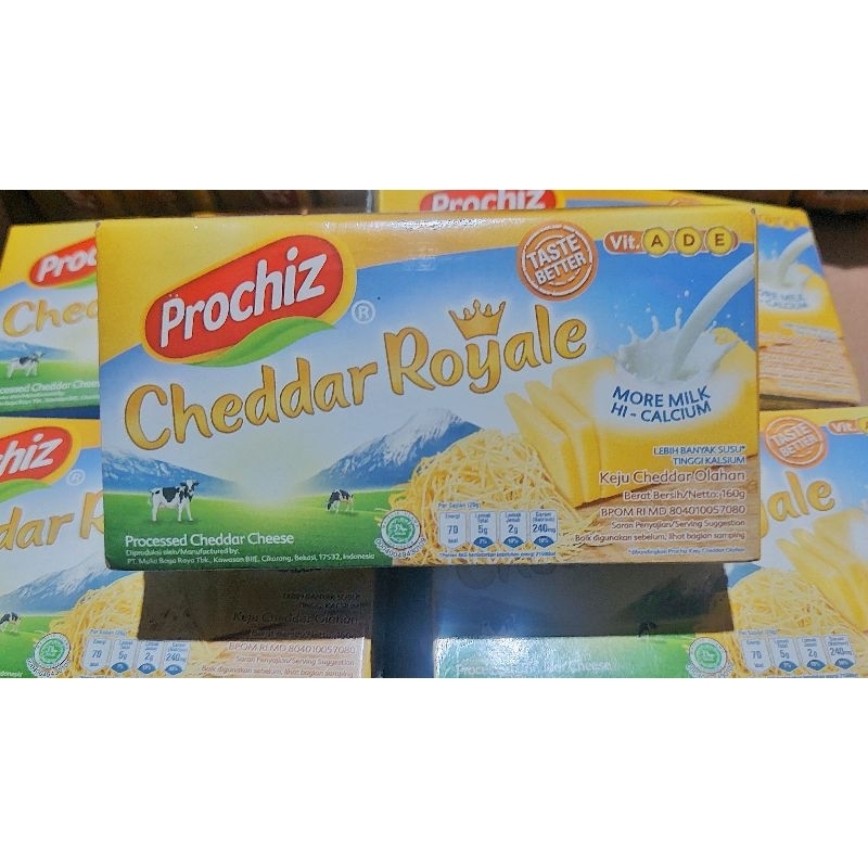 Jual PROCHIZ CHEDDAR ROYALE 160G | Shopee Indonesia