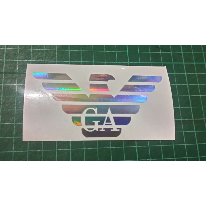 Jual STIKER CUTTING ARMANI | Sticker Variasi | Shopee Indonesia