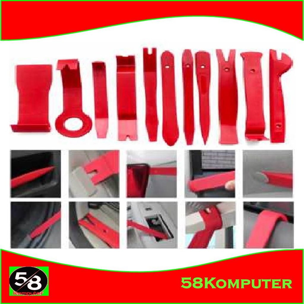 Jual Alat Cungkil Dasboard Interior Mobil 11 In 1 Pembuka Baut Dasboard ...