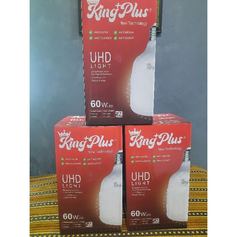 Jual Lampu led king plus 60 watt diamond | Shopee Indonesia