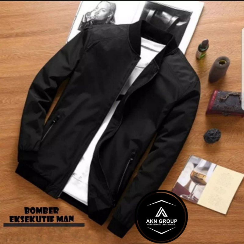 Jual JAKET BOMBER PRIA / JAKET BOMBER POLOS / JAKET BOMBER EKSEKUTIF ... Jual JAKET BOMBER PRIA / JAKET BOMBER POLOS / JAKET BOMBER EKSEKUTIF ...