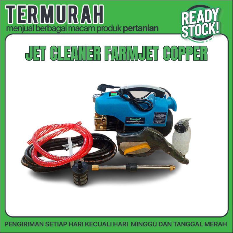 Jual JET CLEANER FARMJET COPPER (alat cuci mobil & motor copper ...