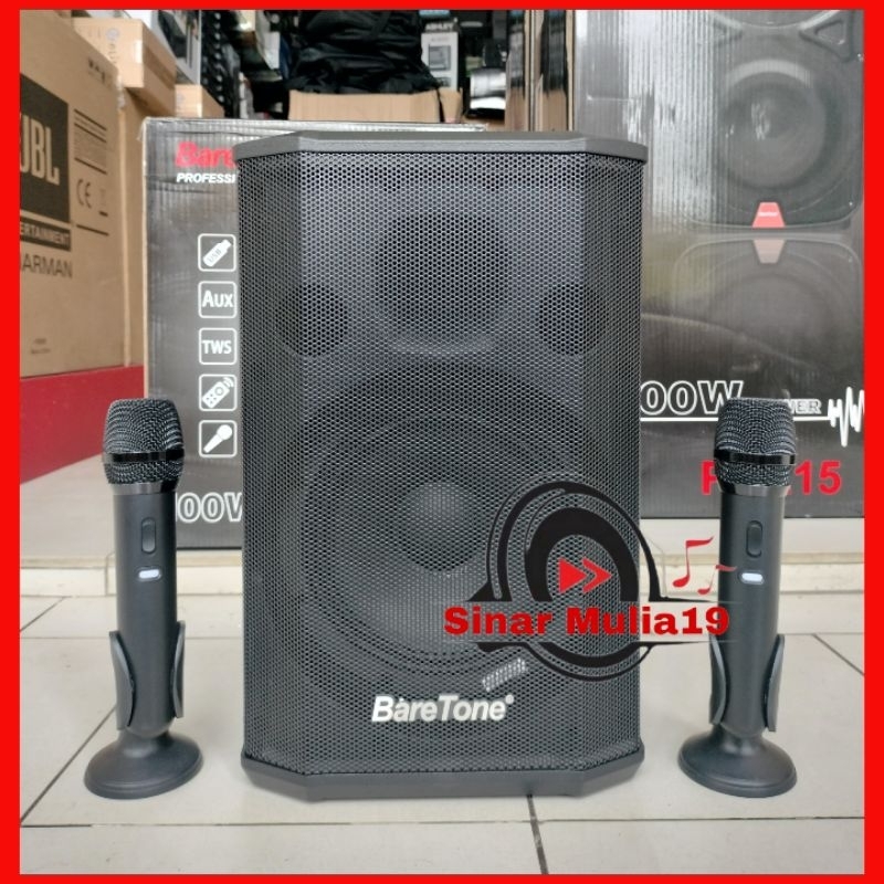 Jual Speaker Portable Aktif BareTone MAX08BX 8 Inch Original Garansi ...