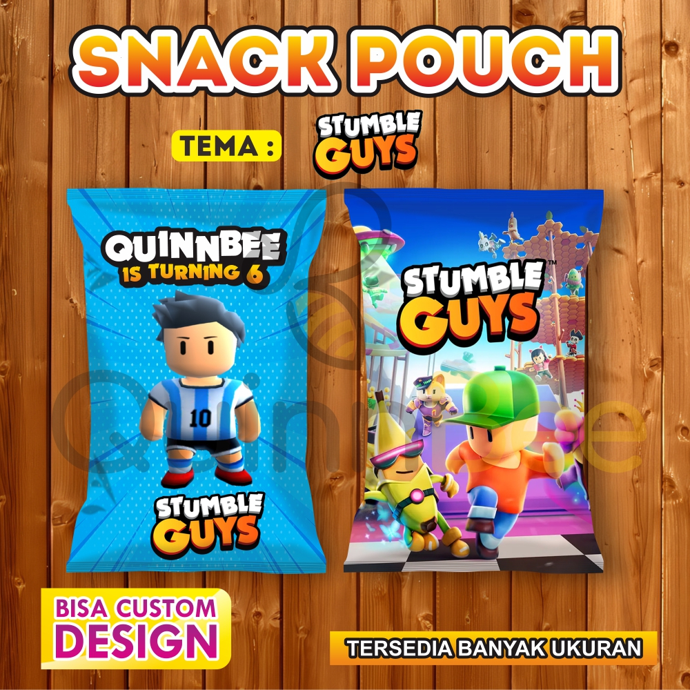 Jual Snack Pouch Jumbo|Pouch Ultah|Kemasan Snack Ulang Tahun|Birthday ...