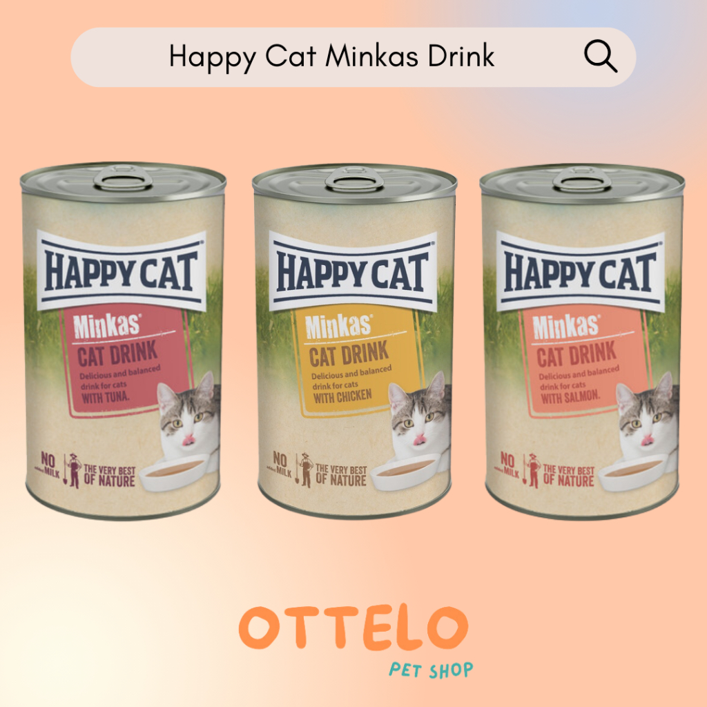 Jual Happy Cat Minkas Drink 135 ml / MInuman Kucing | Shopee Indonesia