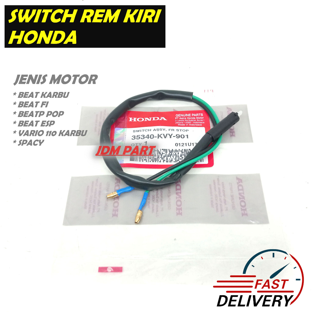 Jual SWITCH REM KIRI BELAKANG / BEAT KARBU / BEAT FI / BEAT POP / BEAT ...