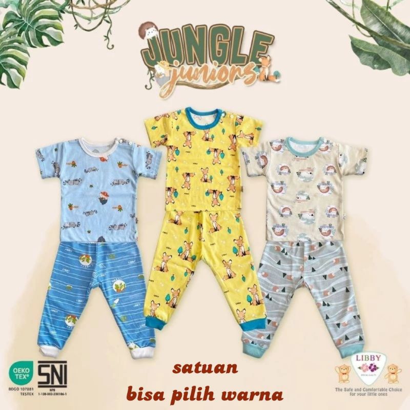 Jual setelan LIBBY BABY JUNGLE JUNIOR BON VOYAGE CPR / SETELAN LIBBY ...