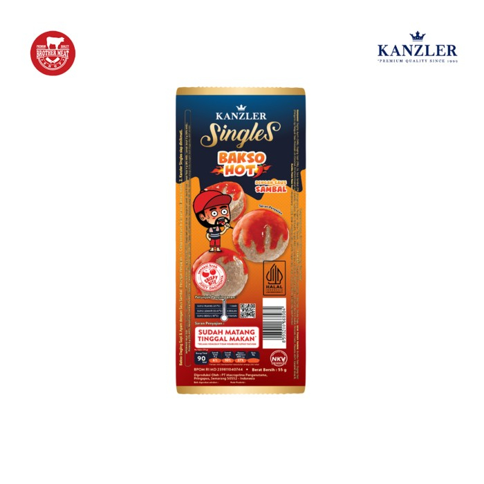 Jual sosis kanzler singles keju / original / mini / hot / bakso keju ...