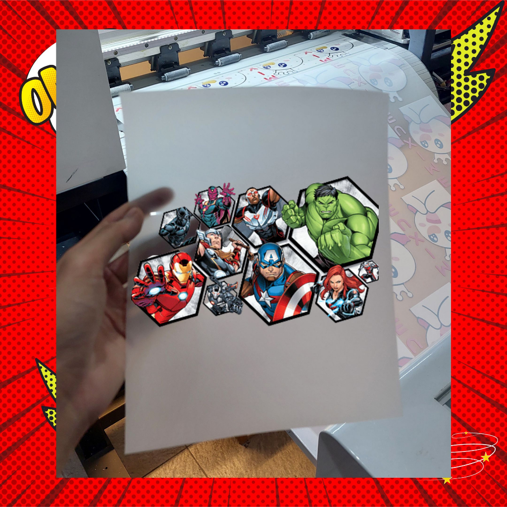 Jual Sticker Kaos Tinggal Setrika di rumah Sticker Baju Sablon DTF tema ...