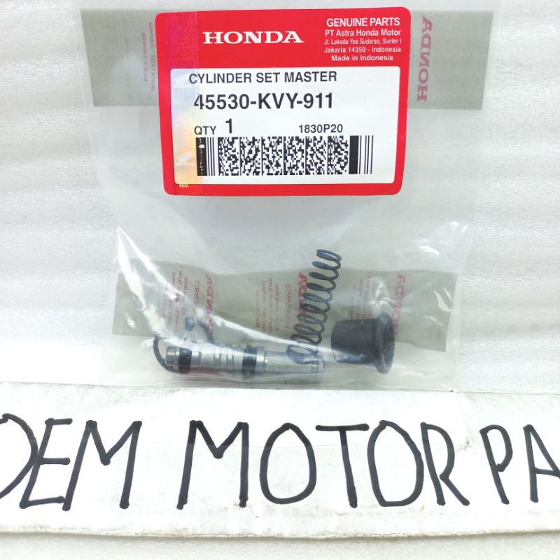 Jual master rem kit beat vario scoopy ASLI 45530KVY911 | Shopee Indonesia