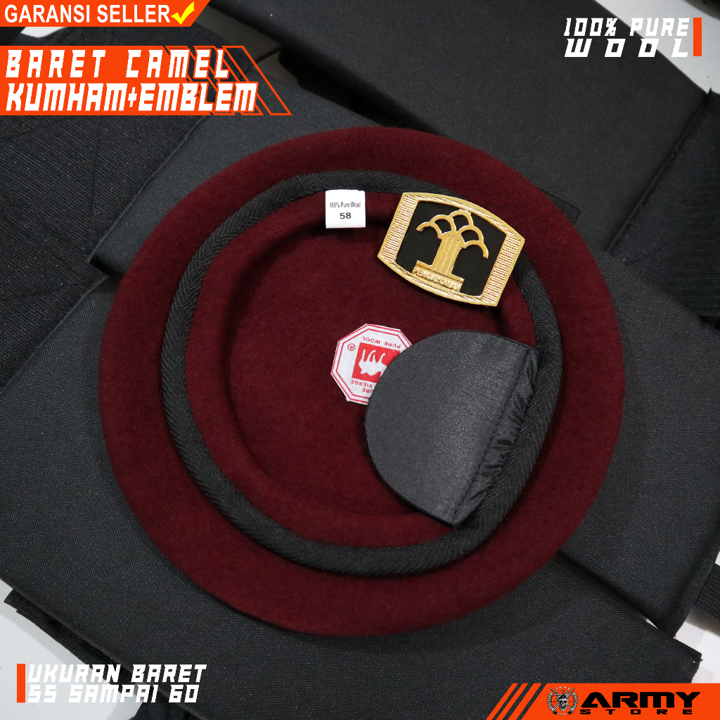 Jual BARET KUMHAM + EMBLEM | Shopee Indonesia