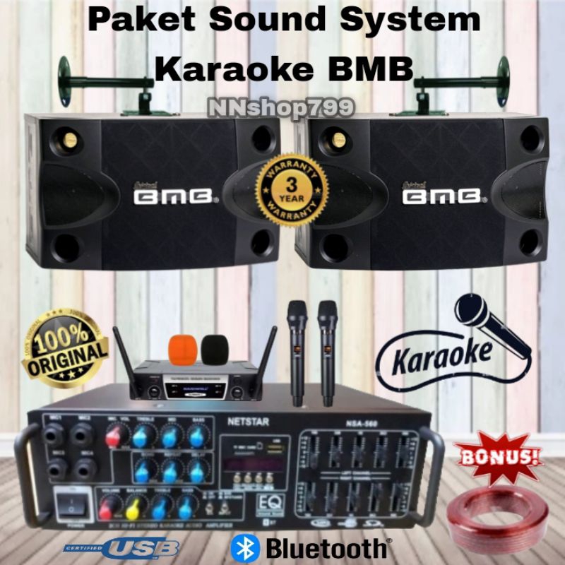 Jual PAKET SOUND SYSTEM KARAOKE BMB CS-252V / PROFESSIONAL KARAOKE BMB ...