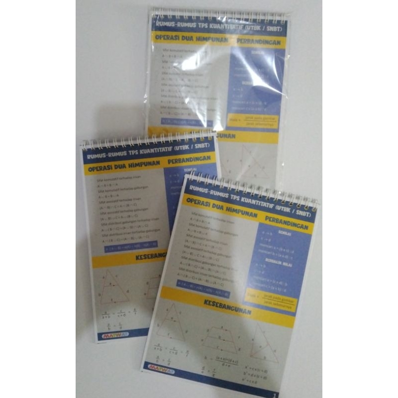 Jual Buku Rumus A5 TPS Kuantitatif SNBT-UTBK-CPNS | Shopee Indonesia