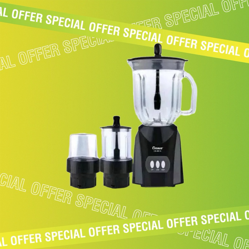 Jual COSMOS CB-282 G Blender Kaca 2 Liter dengan Wet dan Dry Mill ...