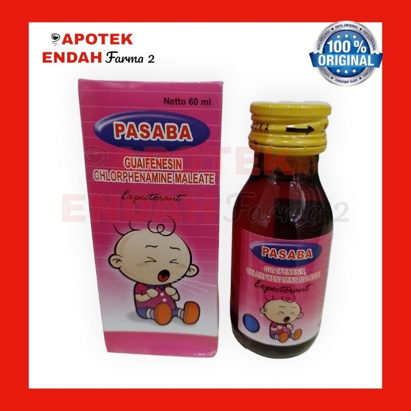 Jual PASABA EXPECTORANT SIRUP 60ML untuk batuk berdahak | Shopee Indonesia