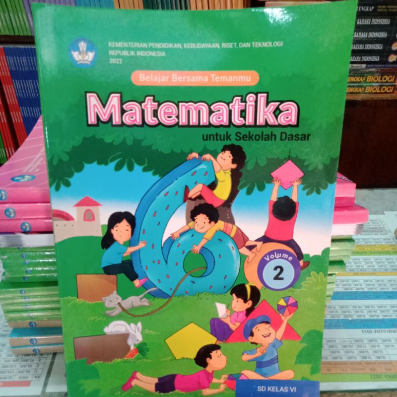 Jual belajar bersama temanmu matematika volume 2 kelas 6 sd/mi kurikulum merdeka | Shopee Indonesia