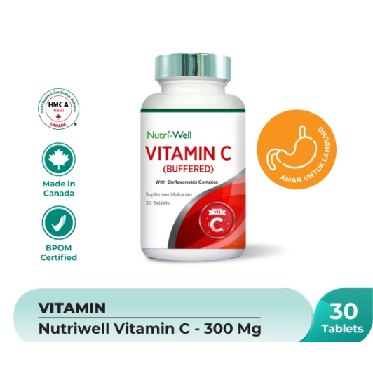 Jual Nutriwell Vitamin C Buffered 30'S | Shopee Indonesia