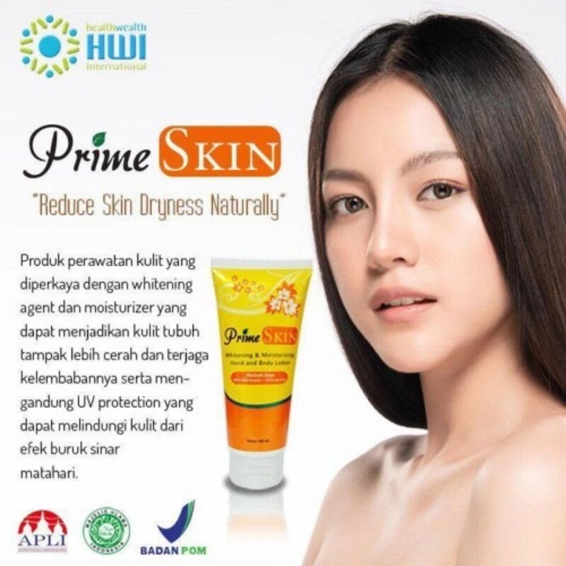 Jual Prime Skin Hand Body Lotion HWI 100% ASLI Untuk Bekas Luka ...