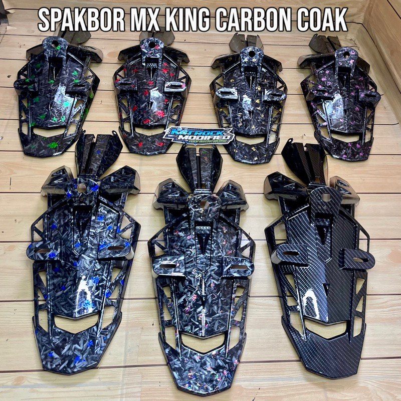 Jual SPAKBOR CUSTOM COAK MX KING. SELEBOR BELAKANG LUBANG COAK CARBON ...